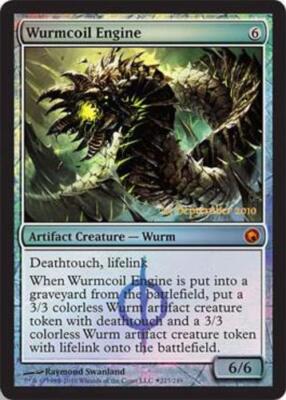 Wurmcoil Engine - Foil - Prerelease Promo Pre-Release Promos Lightly ...