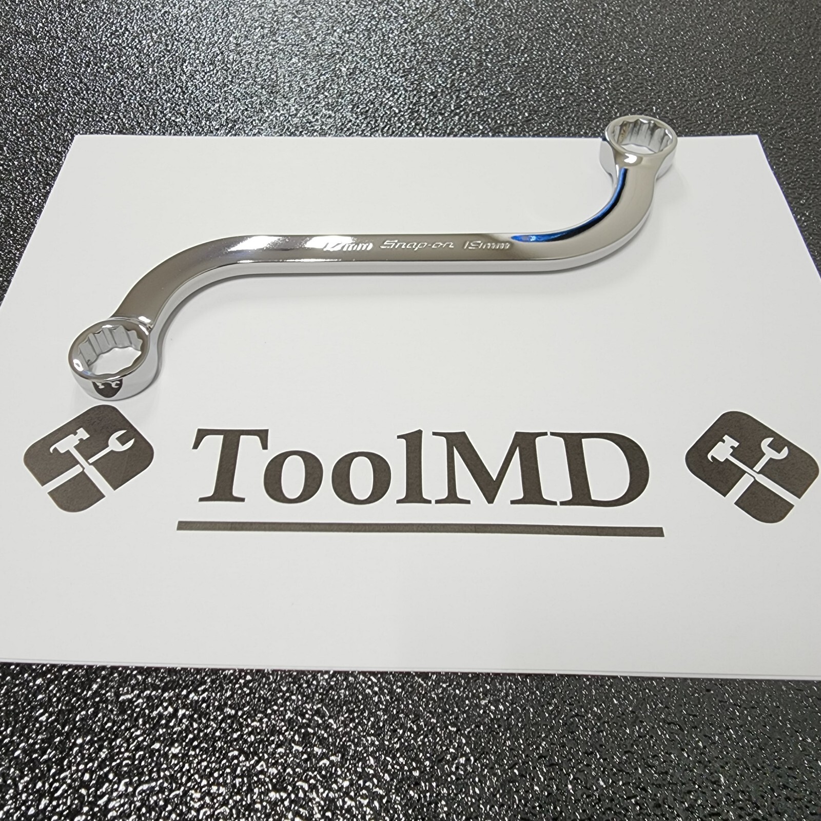 Snap-on Tools USA NEW 17mm & 19mm Metric 12-Point S-Shaped Box Wrench ...