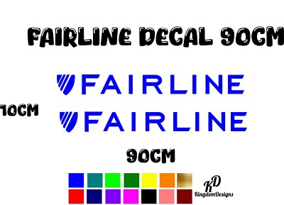 90cm Fairline yacht / Boat Decal sticker 3-5 year vinyl | eBay UK