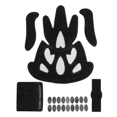 Foam Pads Set Helmet Inner Padding Kit with Insect Net Protection ...