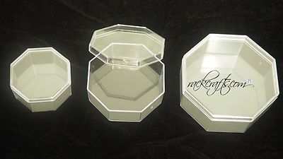 Plastic Clear Octagon Box Party Favor Candy Gift Craft Souvenir Wedding ...
