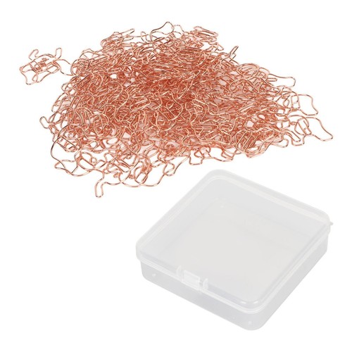 100pcs Paper Clips Prevent Slip Cute Animal Shaped Decorative Metal ...