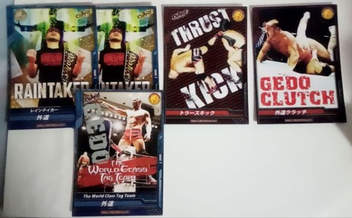 New Japan Pro-Wrestling Gedo Jado Kinpro Card Set New Rare Collectible ...