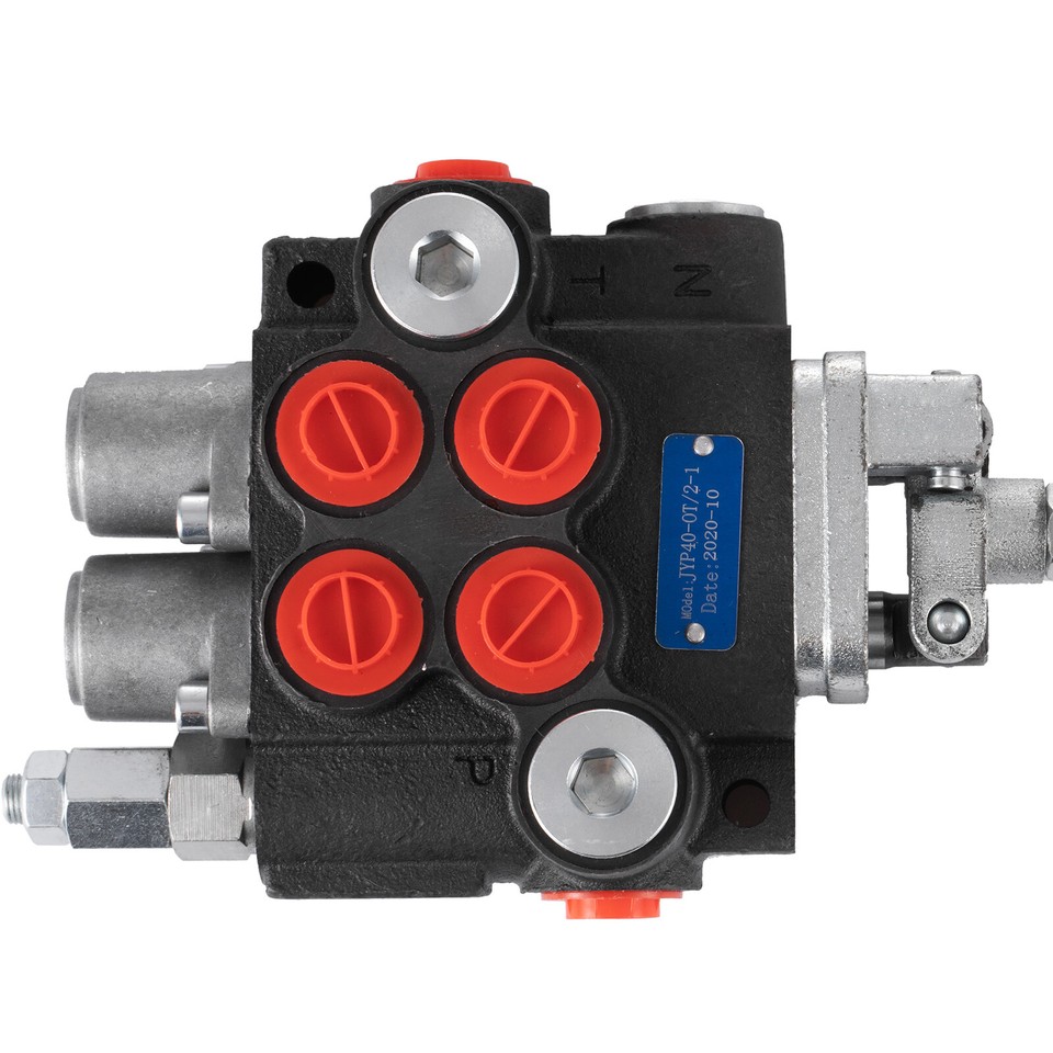 Tractor Loader Hydraulic Directional Control Valve 2 Spool 11 GPM With ...