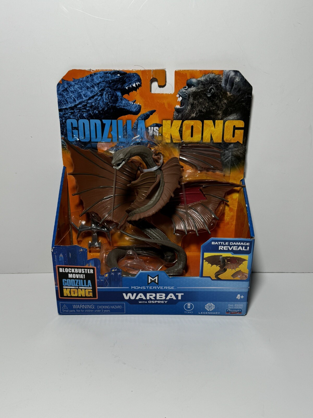 Playmates Toys Skullcrawler Monsterverse Warbat Action Figure for sale ...