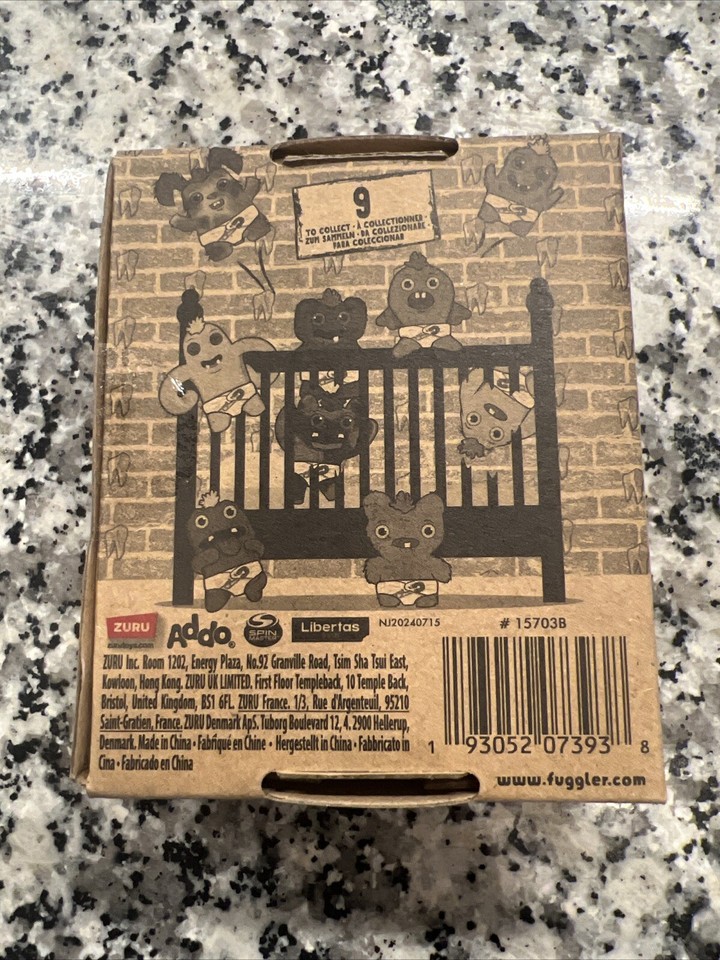 Baby Fugg FUGGLER mini Sized Funny Ugly Monsters Series 3 - Dark Blue ...