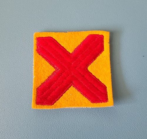 1930's US Army 63rd Cavalry Division-Embroidered on Wool--------WWII ...