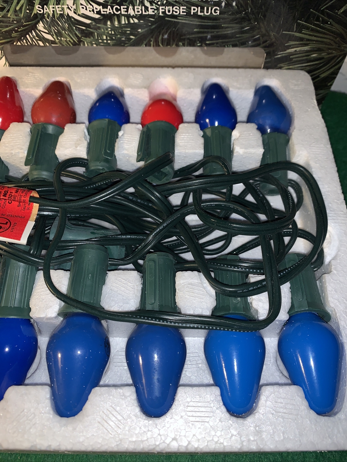 CHRISTMAS INDOOR/OUTDOOR LIGHT SET LIBERTY BELL CHRISTMAS 15 LIGHTS ...