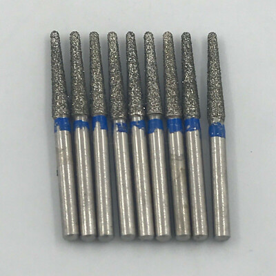 100pcs Dent Diamond High Speed Burs TR-S13 for Crown Cavity Preparation ...