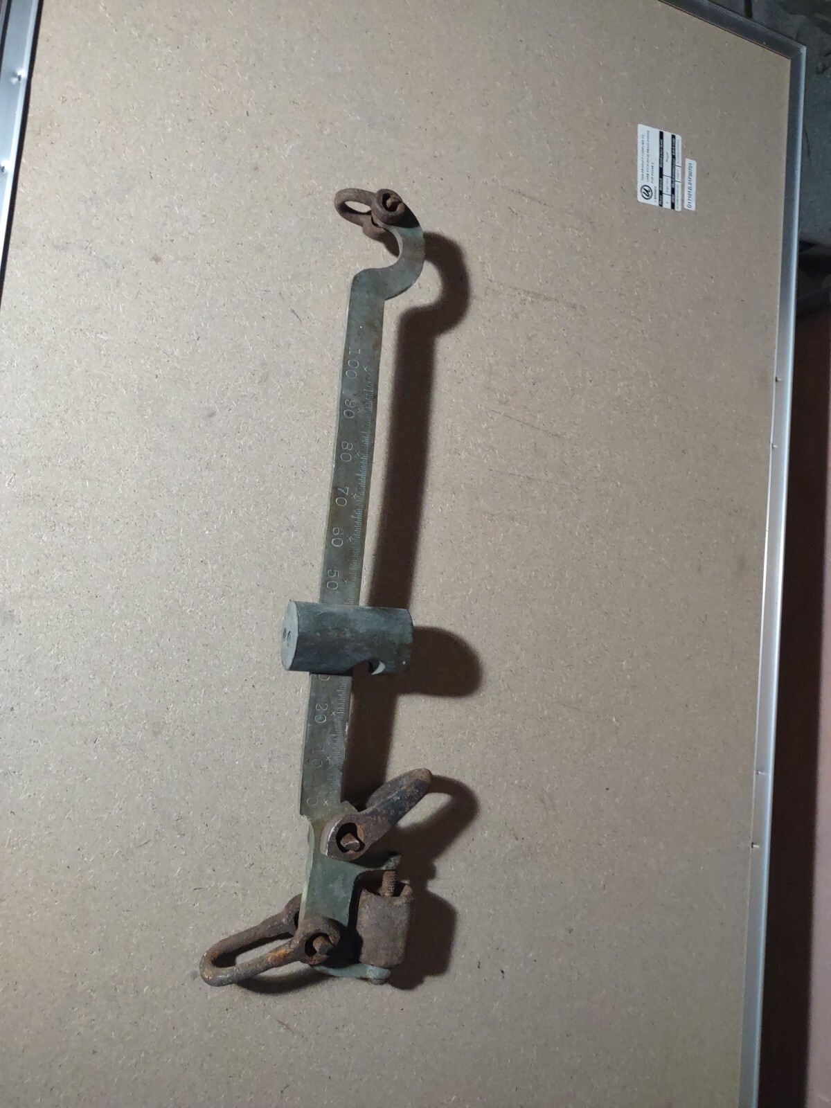 Antique brass Hanging Balance Beam Bar, For Scale | eBay