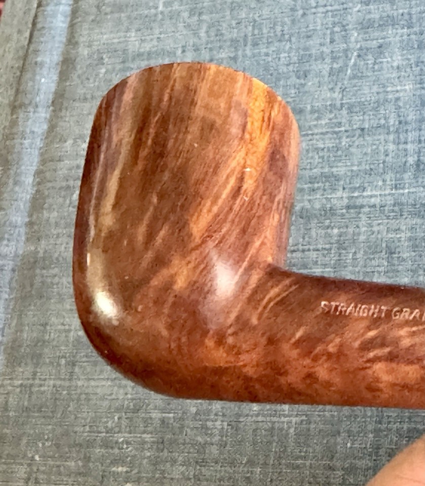 Beautiful 360 Degree Straight Grain Dublin Shaped Estate Tobacco Pipe ...