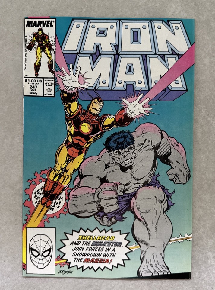 Iron Man 244 245 246 247 Armoured Avenger & Hulkster Vintage Marvel ...