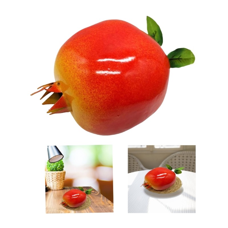 Faux Pomegranate Centerpieces Easy to Carry Fruit Replicas for Event ...