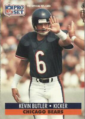 #100 Kevin Butler - Chicago Bears - 1991 Pro Set Football | eBay
