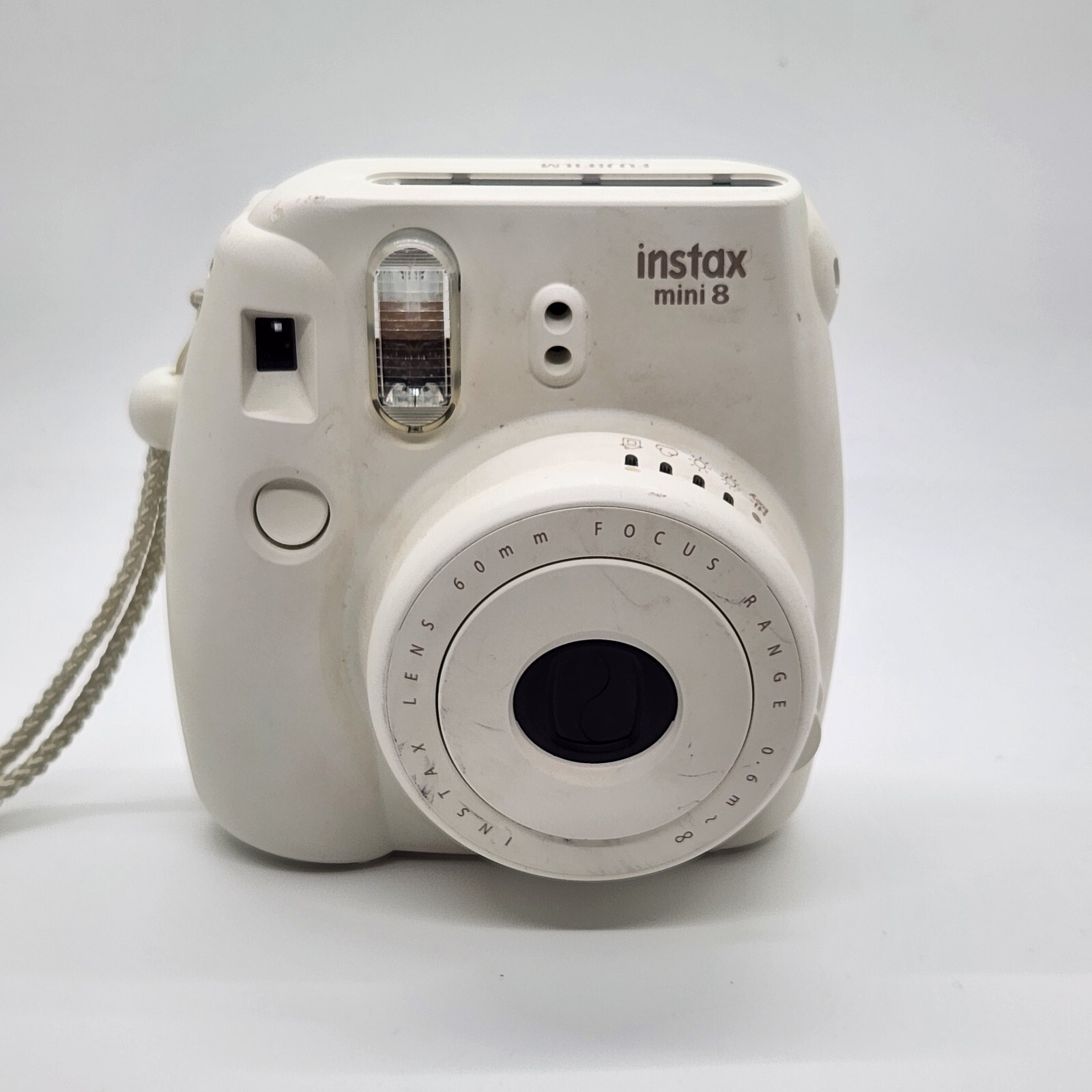 Fuji Film Insta Mini 8 Polaroid Instant Camera White/Blanc | eBay