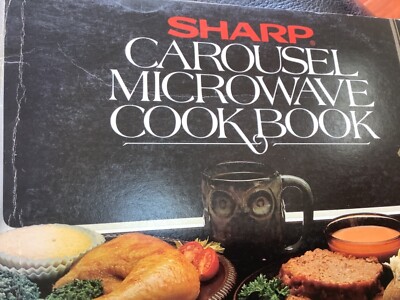 2-VTG Sharp Carousel Microwave Cookbook - recipes -1983 & Panasonic ...