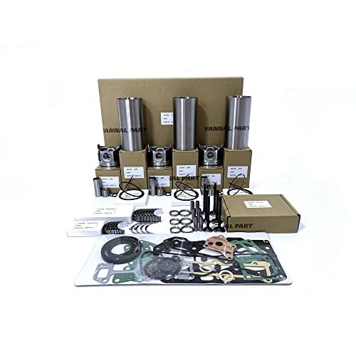 K3C Engine Overhaul Rebuild Kit Suitable for Mitsubishi Mini Tractor MT1601 | eBay