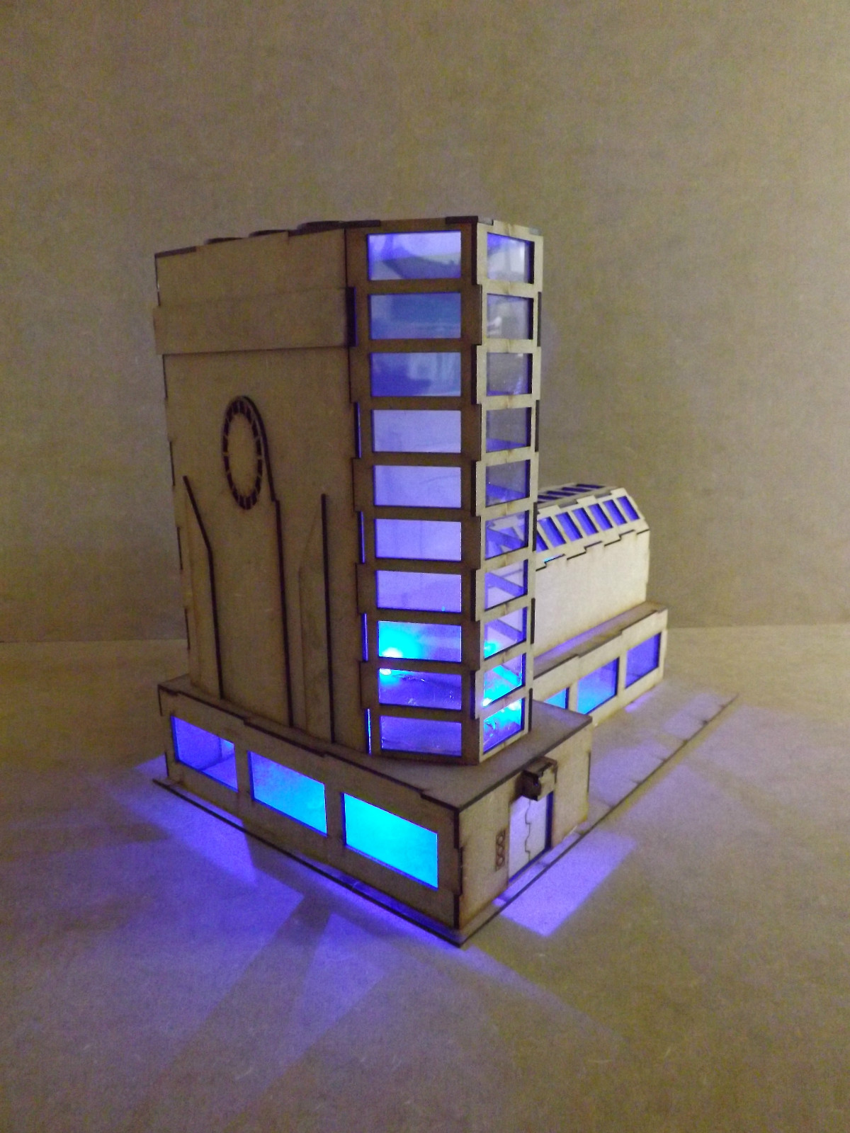 Tech Centre table top 28mm wargame infinity building terrain scenery ...