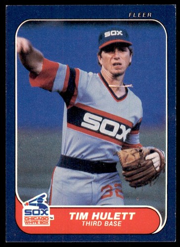 1986 Fleer Tim Hulett Chicago White Sox #208 | eBay
