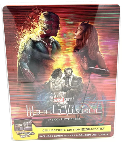 WANDA VISION The Complete Series NEW (4K Ultra HD Collector's Edition ...