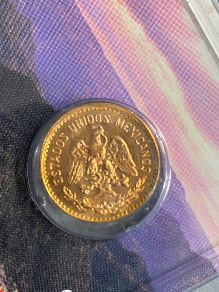 1955 5 Pesos Mexican Gold Coin Miguel Hidalgo | eBay