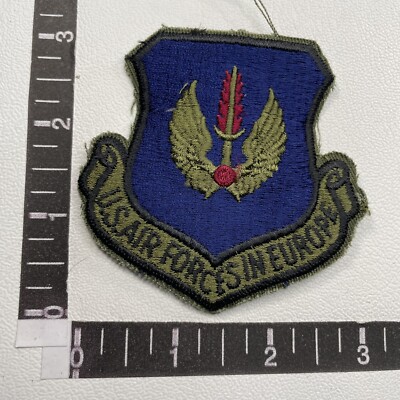 USAF Shoulder Sleeve Insignia Air Force Patch US AIR FORCES IN EUROPE ...