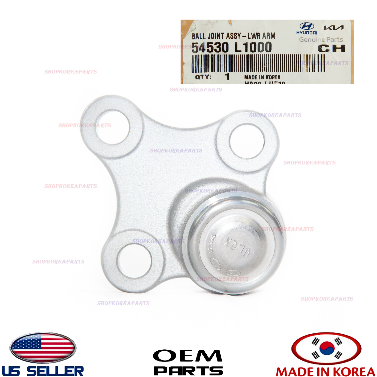 Genuine Front Lower Arm Ball Joint ⭐ HYUNDAI KIA *See compatibility ...
