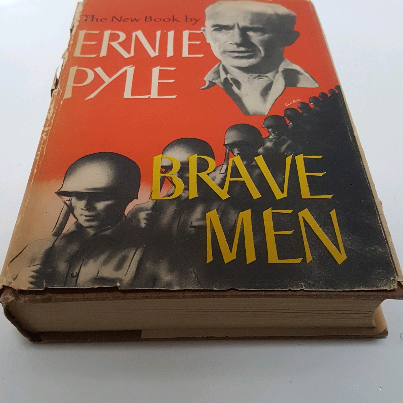 BRAVE MEN By Ernie Pyle WWII Collector's Item 1944 Edition | eBay