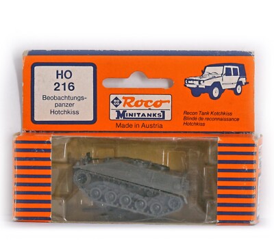 ROCO MINITANKS 216 HO H0 1/87 1:87 RECON TANK HOTCHKISS | eBay