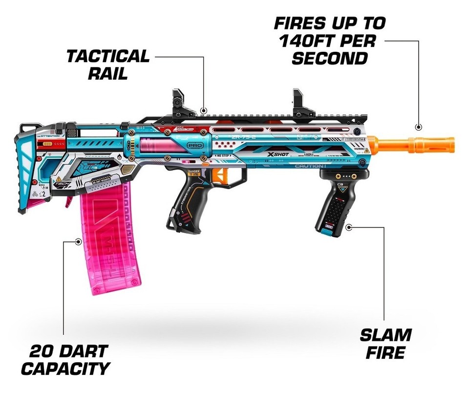 XSHOT Pro Longshot Toy Dart Blaster by ZURU | eBay