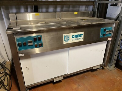 2003 CREST ULTRASONIC CLEANER 48" x 12" x 36"h Tank - Tru-Sweep Genesis ...