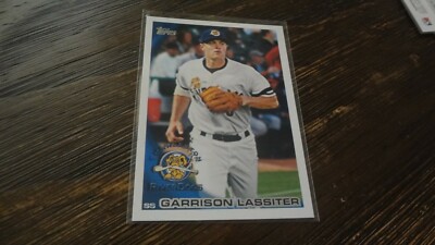 2010 TOPPS # 38 GARRISON LASSITER BASEBALL CARD | eBay