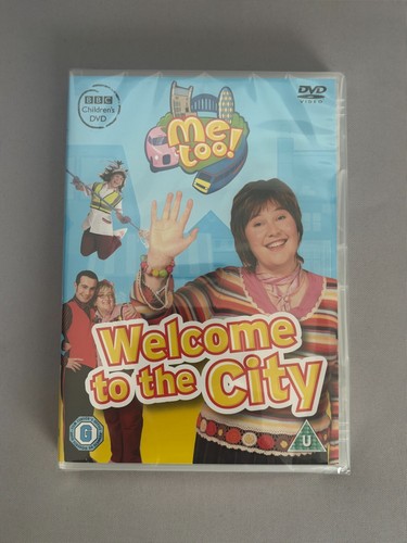 ME TOO! WELCOME TO THE CITY RARE CBEEBIES DVD NEW FACTORY SEALED UK ...