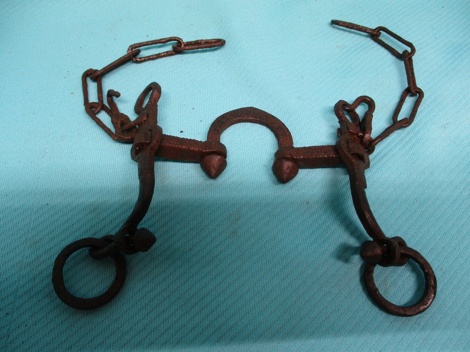 Elegant and Rare 1700's Double Snaffle Bit with High CROWN Port with ...