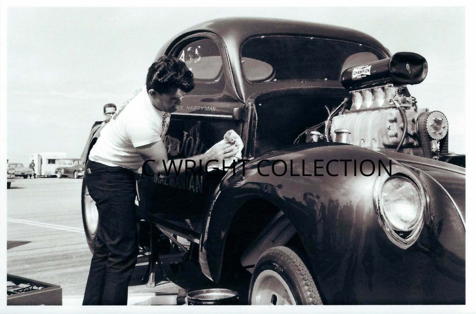 1960s Drag Racing-"BIG JOHN" MAZMANIAN's 41 AA/GS Willys-Dick Harryman ...