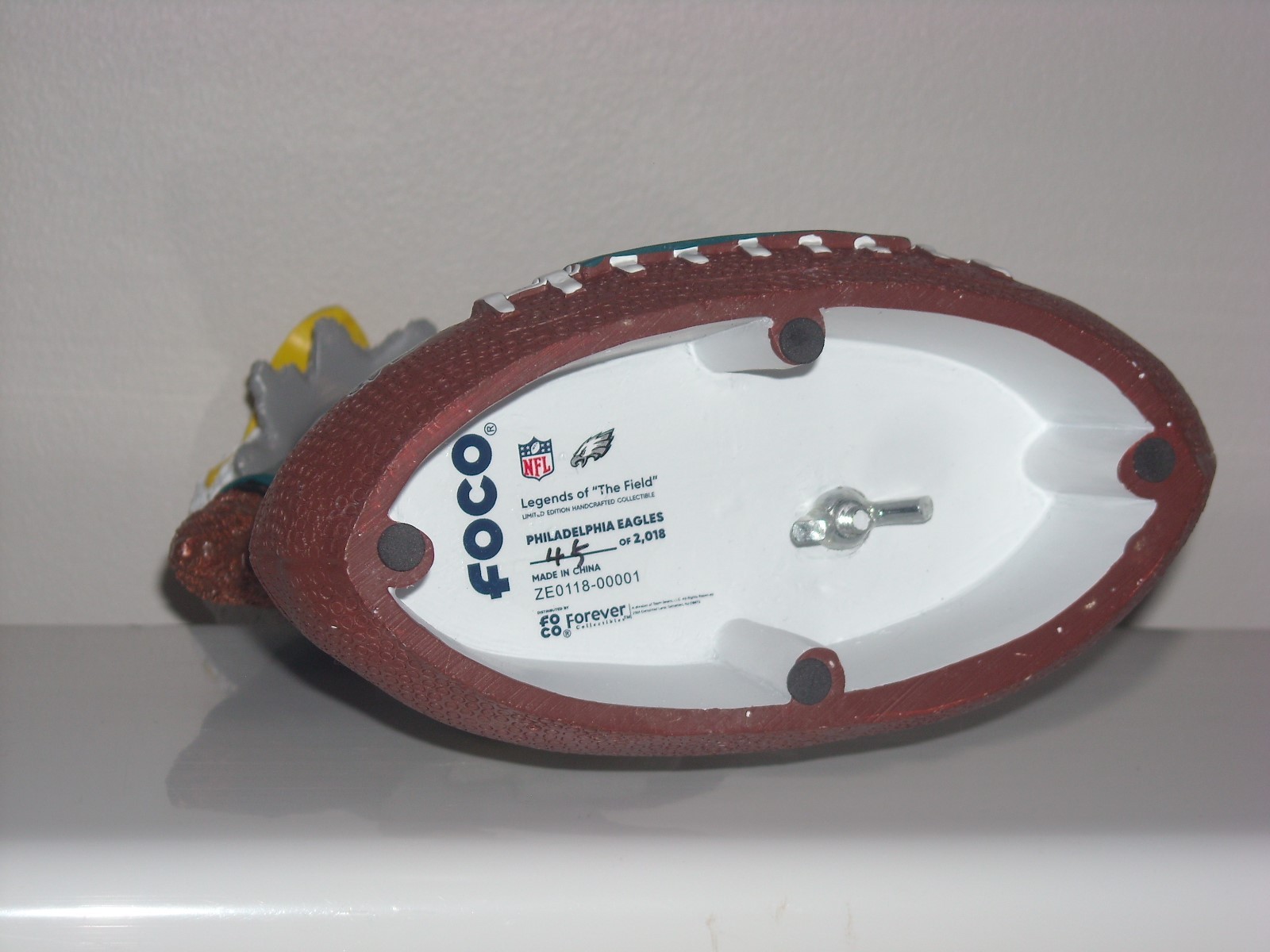 SWOOP Philadelphia Eagles Mascot Bobblehead 2018 NFL Baller Limited ...