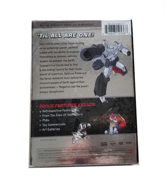 Transformers The Complete Original Series 15 DVD Box Set BRAND NEW