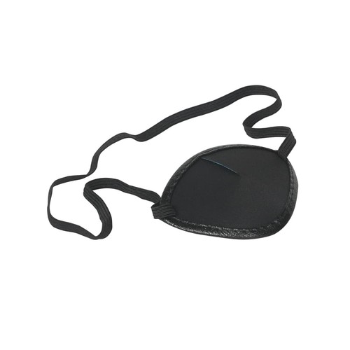 Black Eye Patch Concave Shape Pressure-Free Comfort Adjustable Strap | eBay