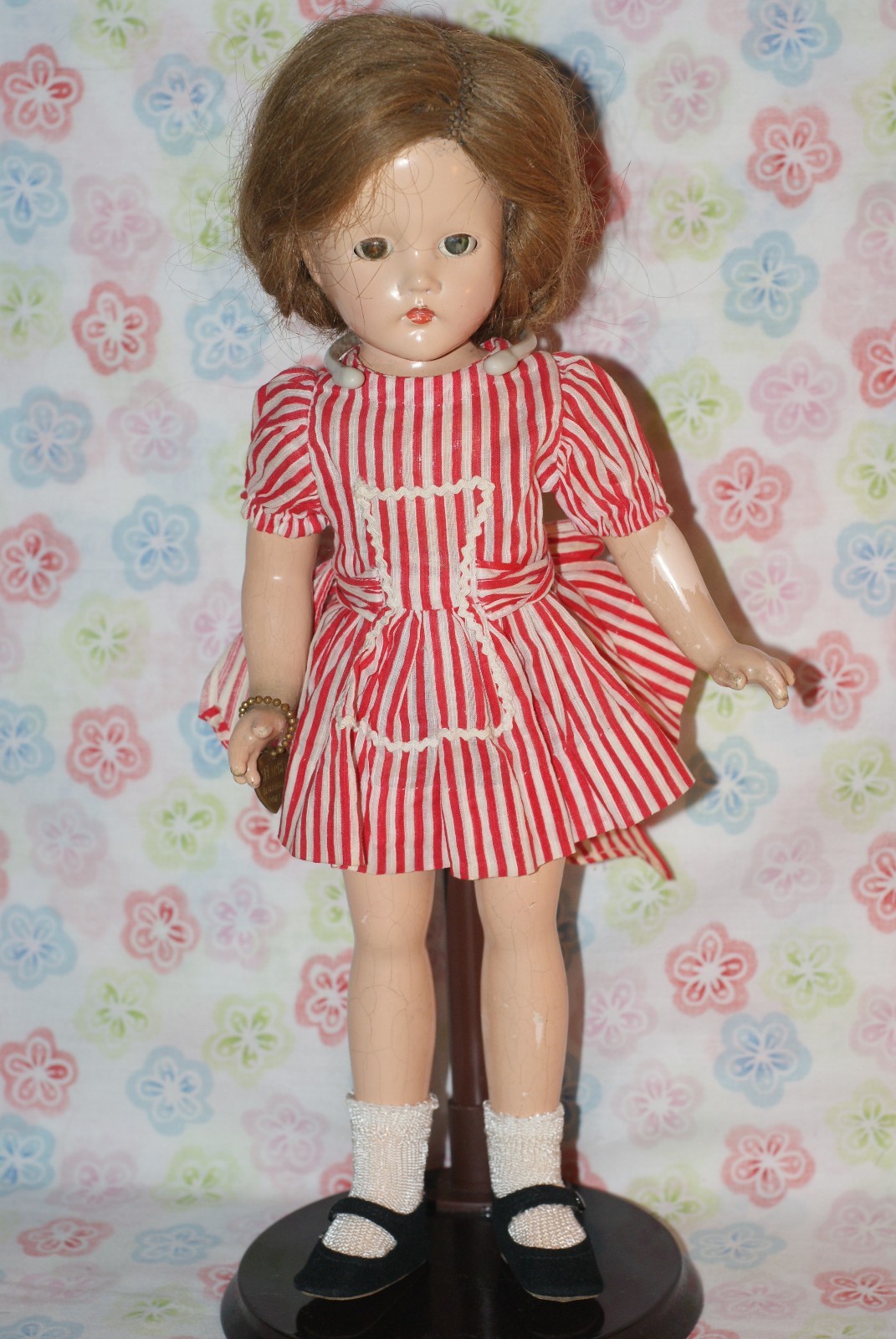 PRETTY! Vintage Effanbee Suzanne 14" Composition Doll | eBay