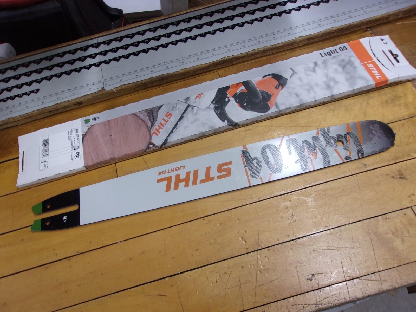 Stihl OEM MS201T 18" Guide Bar 3/8P" .043" 61DL 3005-000-4417 201T 194T ...