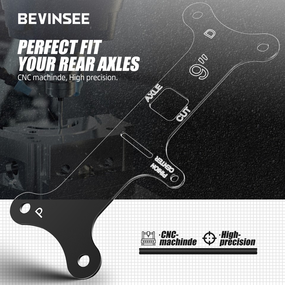 Aluminum 9" Rear End Axle Tube Narrowing Guide Rearend Pinion Tool For ...