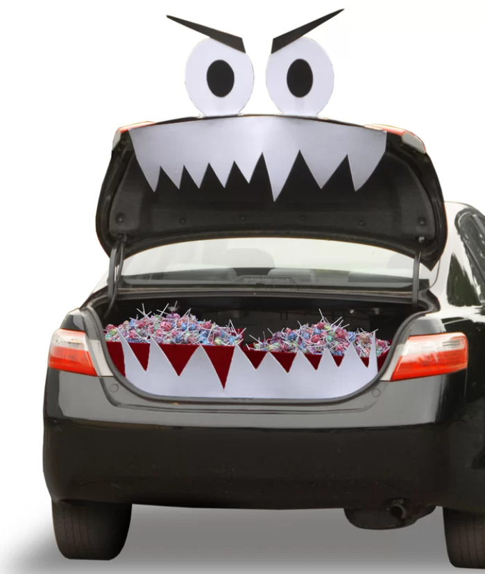 Halloween Scary Car Kit, Tricky Trunks "Mean Streak" Car Kit | eBay
