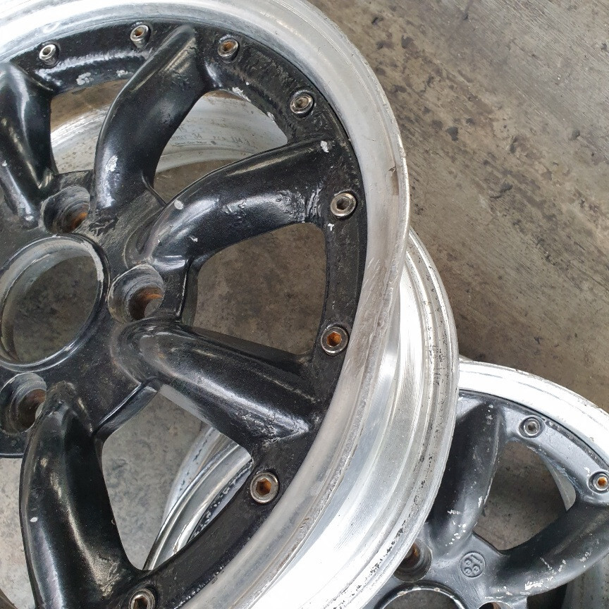 2pc ONLY JDM 15" SSR RS8 rs-8 watanabe rims wheels for ae86 datsun 114 ...