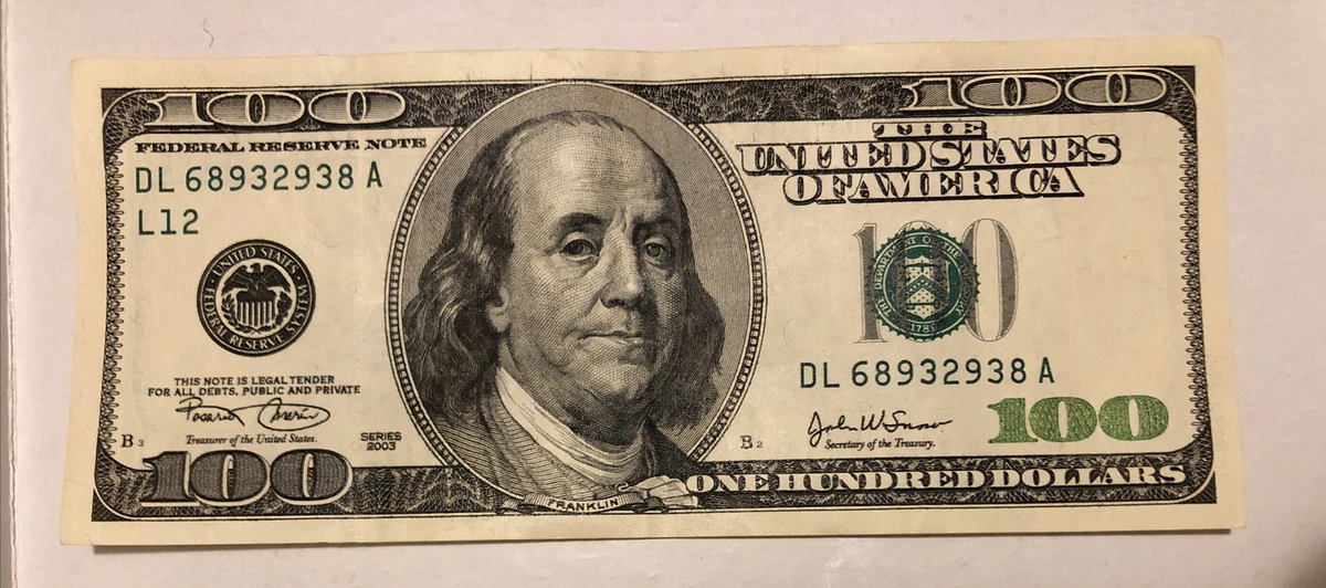 100 Dollar Bill