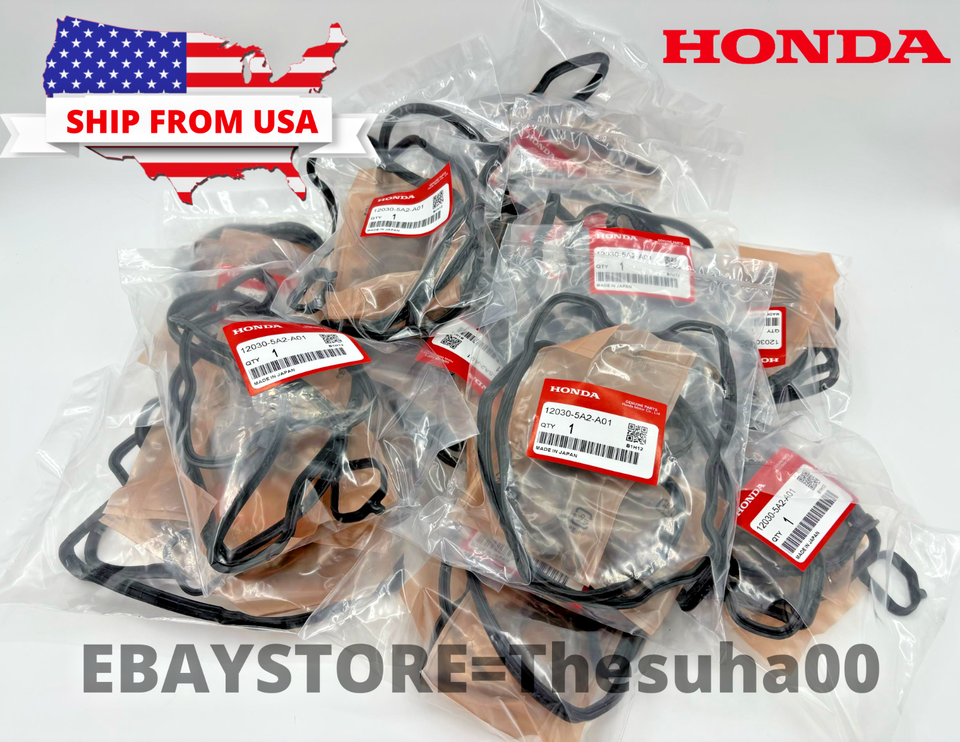 Genuine OEM Honda 12030-5A2-A01 Valve Cover Gasket Set 2013-2017 Accord ...