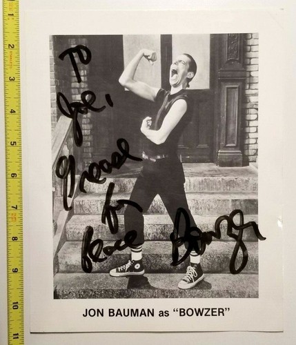 Jon Bauman as Bowzer Hand Signed Autographed 8x10 Press Photo SHA NA NA ...