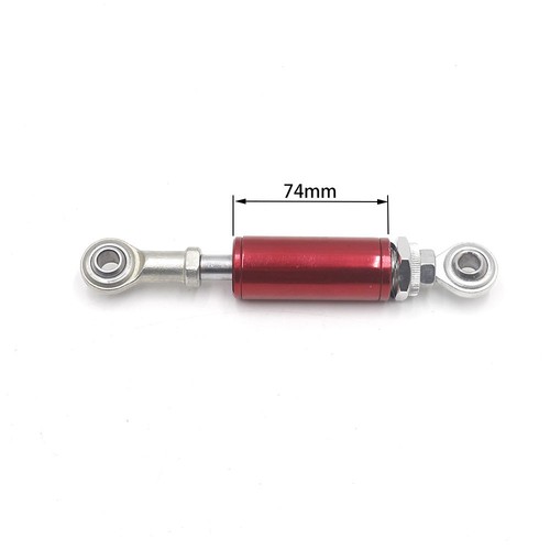Red Universal Engine Torque Damper Brace Shock for Honda Civic EK3 EK9 ...