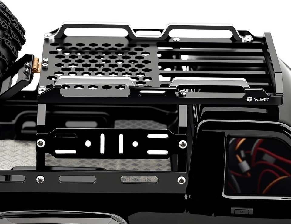 High-Quality Aluminum Bed Rack with Skid Plate & Reflective Ropes for ...