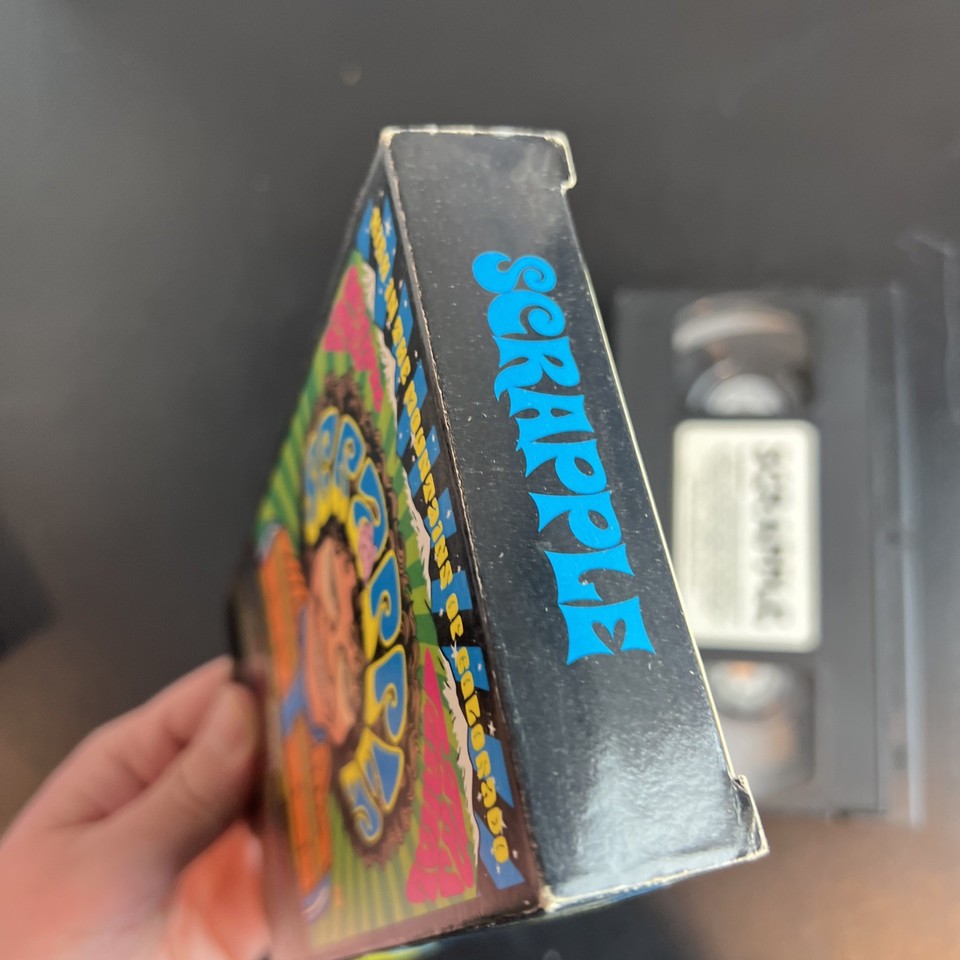 Scrapple VHS Hanson Brothers Ryan Massey Jim Nantz Buck Simmonds ...