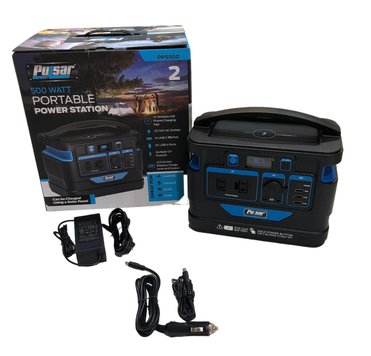 Pulsar PPS1000 Portable Power Station User Manual, 57% OFF